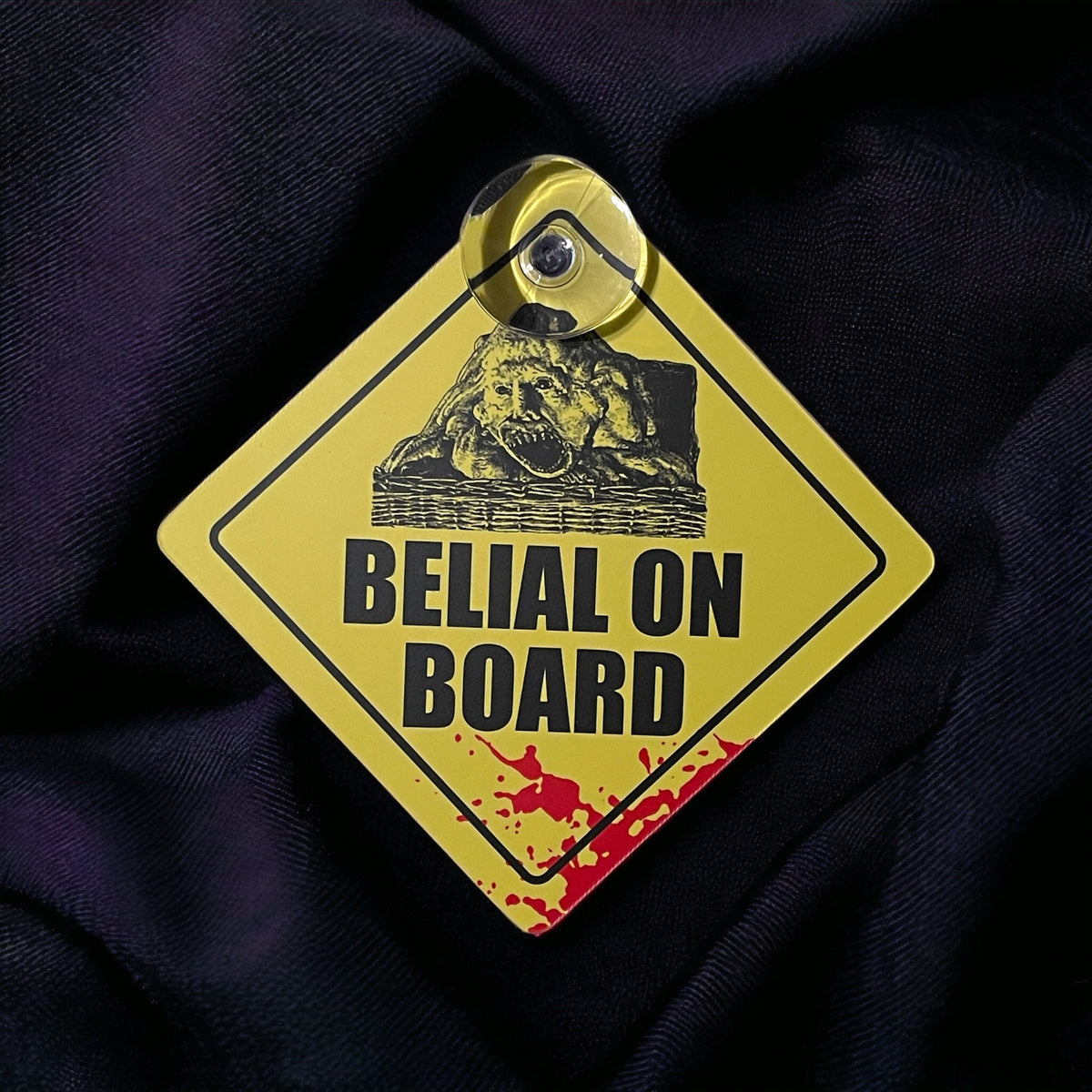 Belial On Board Sign – ForeverMidnight